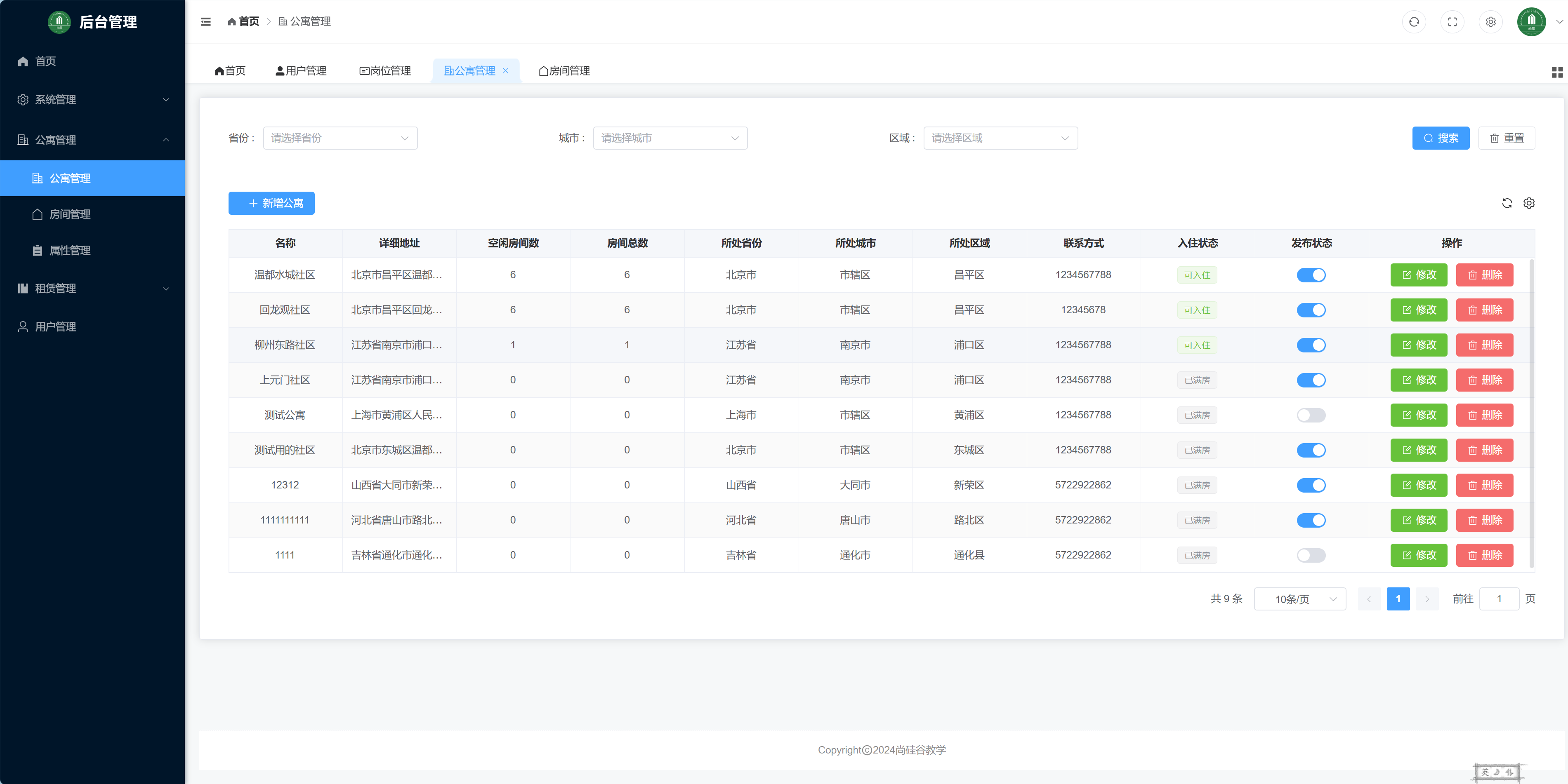 GitHub - chaofengdev/shangting-lease: 尚庭公寓完整源码