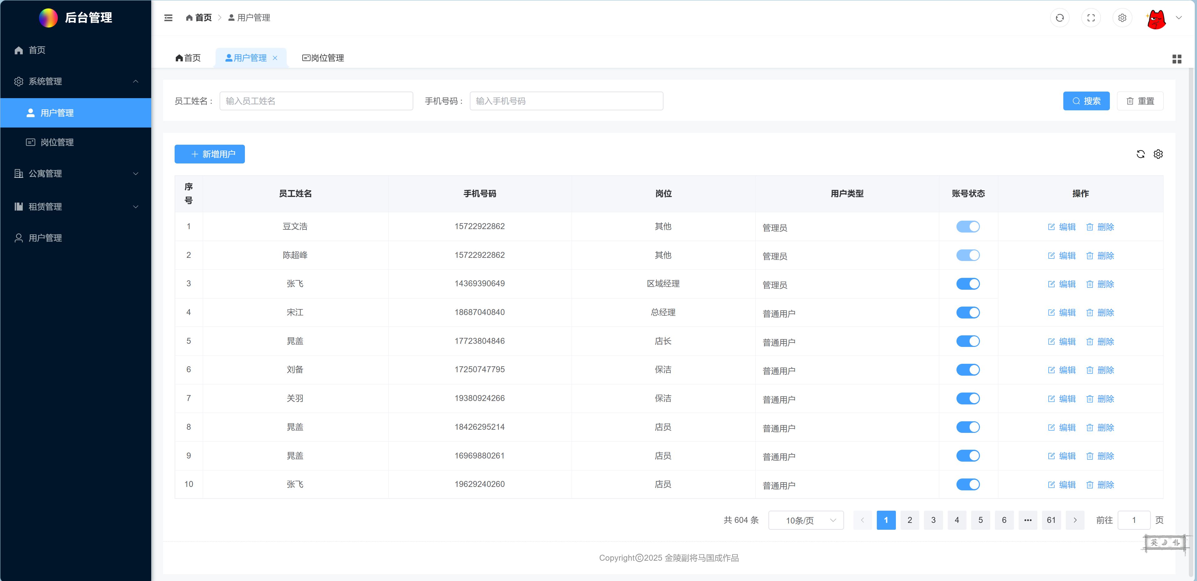 GitHub - chaofengdev/shangting-lease: 尚庭公寓完整源码