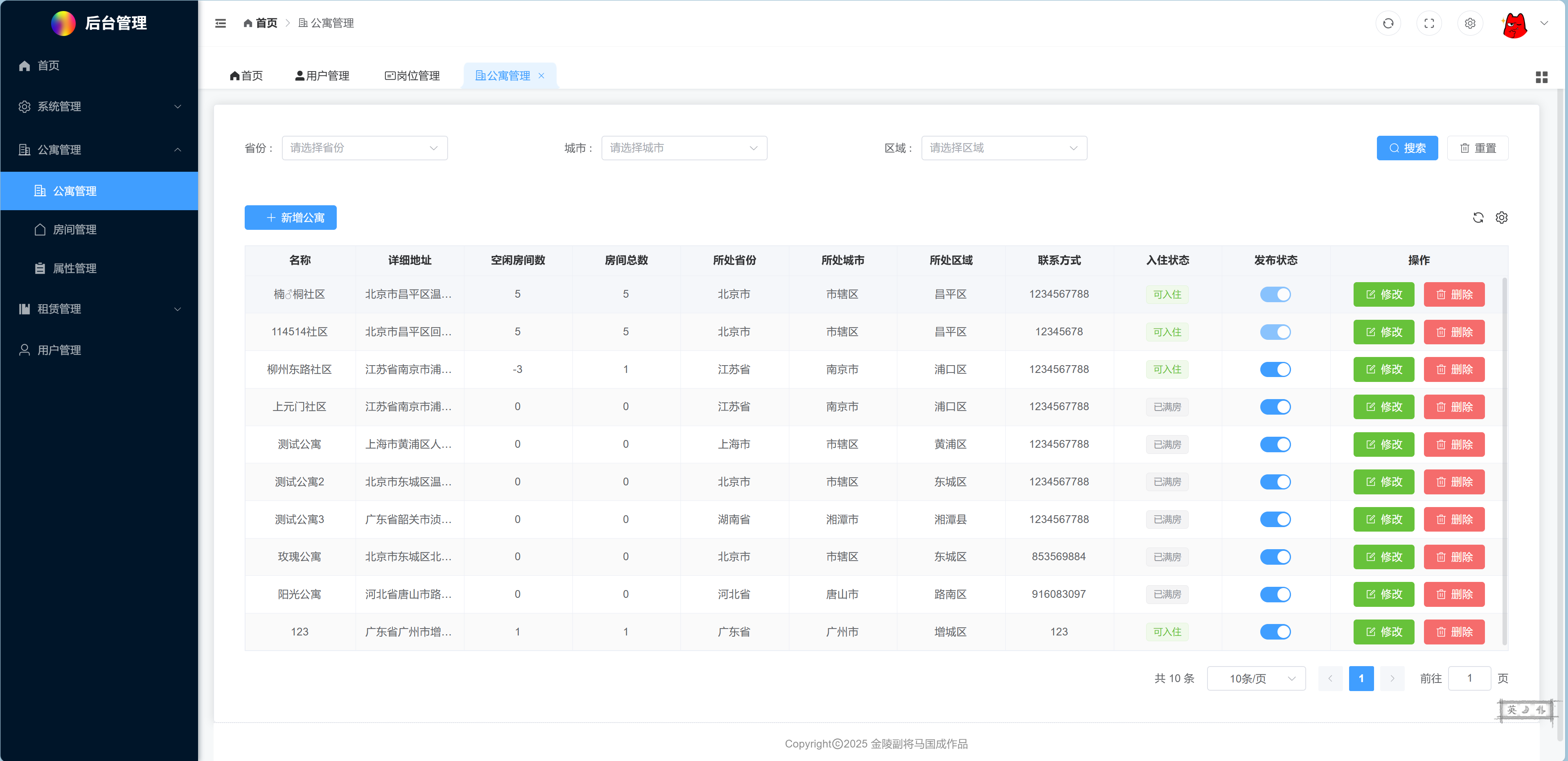 GitHub - chaofengdev/shangting-lease: 尚庭公寓完整源码